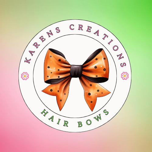 Mardi Gras Glitter Ric Rac Hair Bow – Karens Creations